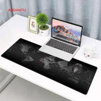 China Non-Slip Desk Mat 80*30Cm Extended Gaming Pad with Custom Logo and World Map Design for sale