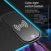 China Custom Logo 900*400*3mm Gaming Qi 15W Fast Wireless Charging Mouse Pad for iPhone 14 for sale