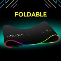 China Custom Logo 900*400*3mm Gaming Qi 15W Fast Wireless Charging Mouse Pad for iPhone 14 for sale