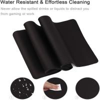 China Asdantu 90X40Cm Custom Logo Large Office Writing Non Slip Desk Computer Mat Mouse Pads for sale