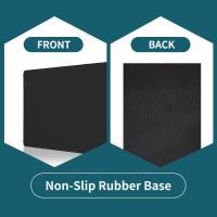 China Extended Speed Gaming Mouse Pad with Round Desk Mat and Natural Rubber Fabric Material for sale