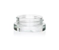 China 7ml Black Cap Glass Concentrate Container Glass jar Packaging Customize Flower edible packaging Customize Concentrate for sale