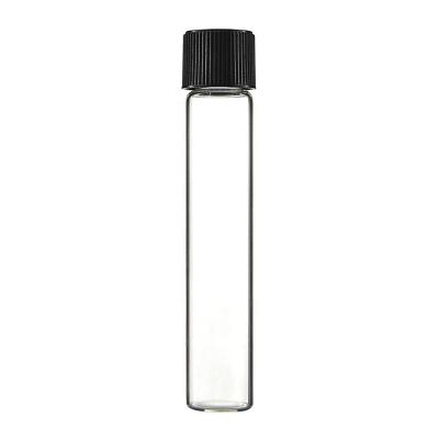 China 109mm Glass Pre Roll Tubes Clear Child Resistant Tubes Smooth for sale