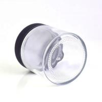 China Clear Glass Child Resistant Jars 3 Oz 1 Ounce Glass Jar Child Resistant for sale