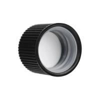 China 115mm Glass Pre Roll Tubes With CR Cap Smooth Black Childproof Glass Tube Packaging for sale