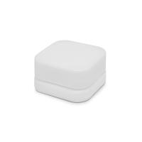 China White 5ml Glass Concentrate Container Smell Proof Square Concentrate Jars CRC Cap for sale