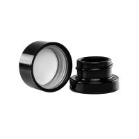 China Black Glass Concentrate Container 5ml Glass Container With Child Resistant Lid for sale