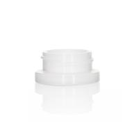 China White Cap 9ml Glass Jar Small Childproof Essential Oil for sale