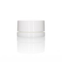 China White Cap 9ml Glass Jar Small Childproof Essential Oil for sale