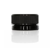 China 9ml Black UV Glass Jars Storage Child Resistant Glass Jar for sale