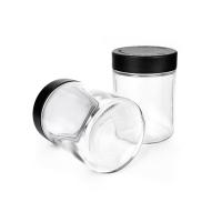 China Customized Glass Child Resistant Jars Child Proof Storage Glass Container 20oz 300ML for sale