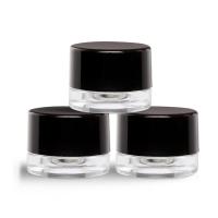 China 5ml Clear Glass Concentrate Container with Child Resistant Lid  glass concentrate jars  glass packaging for sale