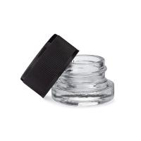 China 5ml Clear Glass Concentrate Container with Child Resistant Lid  glass concentrate jars  glass packaging for sale