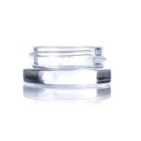China 9ml Clear Glass Concentrate Container with Child Resistant Lid  glass concentrate jars  glass packaging for sale