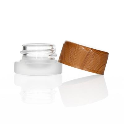 China Clear Glass Concentrate Container with Child Resistant Lid  glass concentrate jars  glass packaging for sale