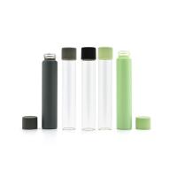 China Airtight Glass Pre Roll Tubes 22*115mm Borosilicate Child Proof Glass Joint Tube for sale