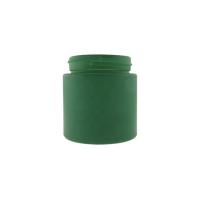China 2oz Custom Glass Jars Smell Proof Matte Black Jar With Child Resistant Lid for sale
