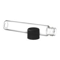 China 115*20mm Screw Cap Glass Tube with Glass Bottle for Flower Packaging for sale