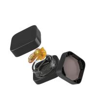 China Square Glass Concentrate Container With Child Resistant Lid for sale