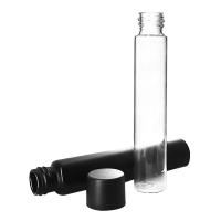 China D 22mm H 116 MM Glass Pre Roll Tube Tall Bottle With Matte Child Proof Cap for sale