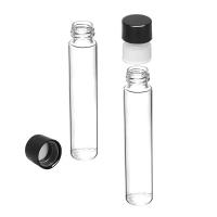 China D 22mm H 116 MM Glass Pre Roll Tube Tall Bottle With Matte Child Proof Cap for sale