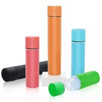 China Custom 116mm 120mm 125mm Child Resistant Pre Glass Tube With Clear Glass Tubes for sale