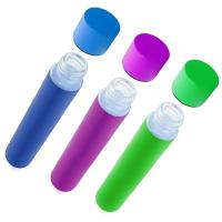 China Custom 116mm 120mm 125mm Child Resistant Pre Glass Tube With Clear Glass Tubes for sale