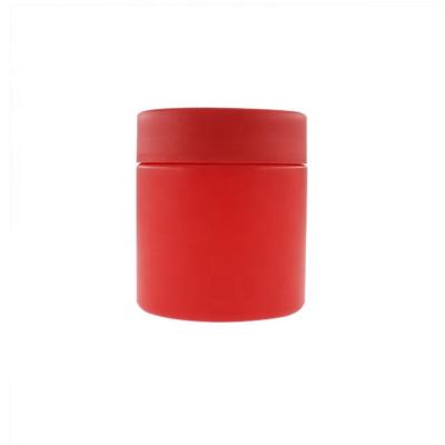 China Child Resistant Wide Mouth Smell Proof Airtight Frosted Glass Jar Flower 60 120 150ml for sale