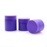 China Child Resistant Wide Mouth Smell Proof Airtight Frosted Glass Jar Flower 60 120 150ml for sale