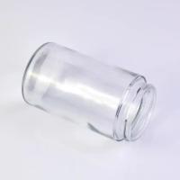 China 2oz 3oz 4oz 5oz 18oz Smell Proof Flower Storage Clear Glass Jar With Child Resistant Lid for sale