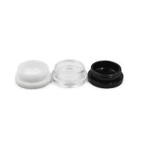 China 15 Ml Clear Glass Concentrate Jar Smooth Surface for sale