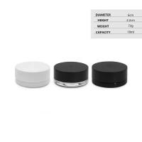 China 15 Ml Clear Glass Concentrate Jar Smooth Surface for sale