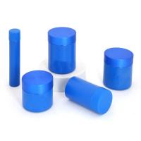 China Round Empty Glass Jar 1oz 2oz 3oz Silkscreen Glass Containers With Child Resistant Cap for sale