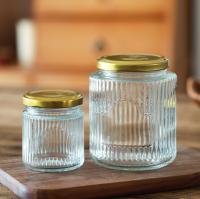China Kitchen Storage 630ml 1020ml Airtight Food Mason Spice Glass Jars With Lids for sale