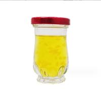 China 30ml 50ml 75ml 100ml 150ml Bird's Nest Honey Jelly Jam Glass Jar Container with Metal Lids for sale
