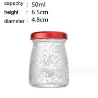 China Fresh Stewed Empty Glass Bottle Customized 60ml 120ml Ready To Eat Bird'S Nest Bottles for sale