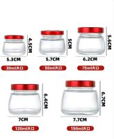 China Fresh Stewed Empty Glass Bottle Customized 60ml 120ml Ready To Eat Bird'S Nest Bottles for sale