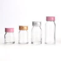 China Bird'S Nest Glass Jar For Jam Honey Milk Pudding Yogurt Fish Gel Bottle for sale
