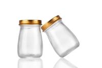 China 100ml Bird Nest Bottle Glass Jam Jar Food Storage Preserve For Glass Bottle With Pt Lid for sale