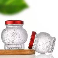 China Lantern Shape Jam Glass Bottles Bird's Nest Cup 100 Ml Honey Jar Container for sale