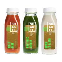 China Square 500ML 1000ML Empty Milk Fruit Juice Drink Glass Bottles With White Tamper Proof Cap for sale