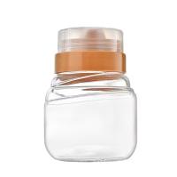 China 350ml 500ml Honey Glass Bottle Food Grade Tip Cap Round Honey Canned Sub Bottle for sale