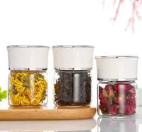 China 100ml Bird'S Nest Glass Sealed Jar High Temperature Resistant High Borosilicate Glass Container for sale