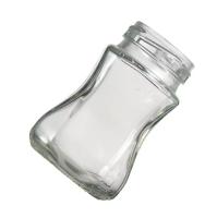 China Storage Empty 6oz Food Jam Glass Honey Jar 180ml Packaging With Plastic Lid for sale