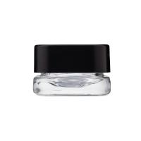China Child Resistant Tube Clear Glass Concentrate Jar for sale