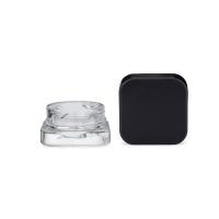 China Child Resistant Tube Clear Glass Concentrate Jar for sale