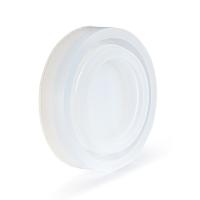 China 6ml Glass Concentrate Container 6ml Glass Containers Drip Silicone Lid for sale