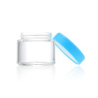 China 2oz Glass Bottle Child Resistant Cap Airtight Smell Proof Container for sale
