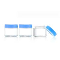 China 2oz Glass Bottle Child Resistant Cap Airtight Smell Proof Container for sale