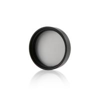 China 3oz Child Resistant Glass Jars With Black Caps for sale